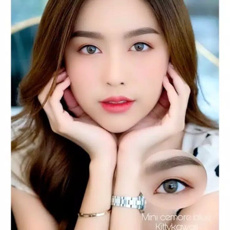 Jual Softlens Kitty Kawaii MINI CEMORE 14.2MM | Shopee Indonesia