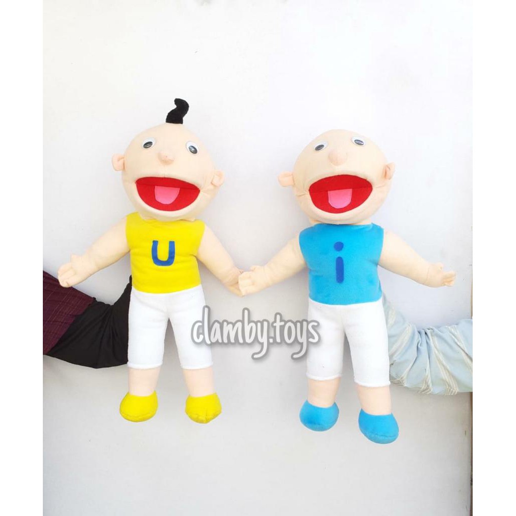Jual Boneka Dongeng Muppet Upin Ipin Mulut Gerak | Boneka Panggung Upin ...
