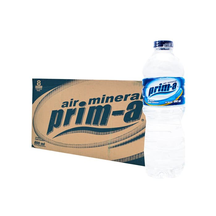 Jual Air Mineral Prima 600ml isi 24 Pcs | Shopee Indonesia