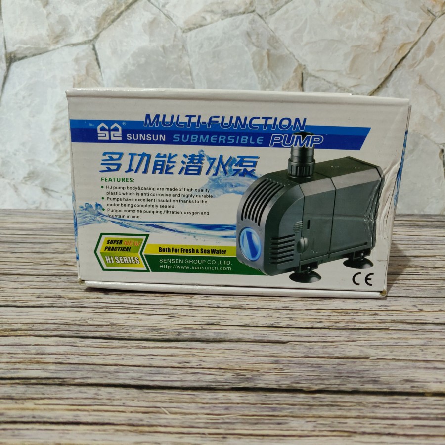 Jual SUNSUN HJ-2500 Pompa Air Aquarium Ikan Submersible Pump Fish Tank ...