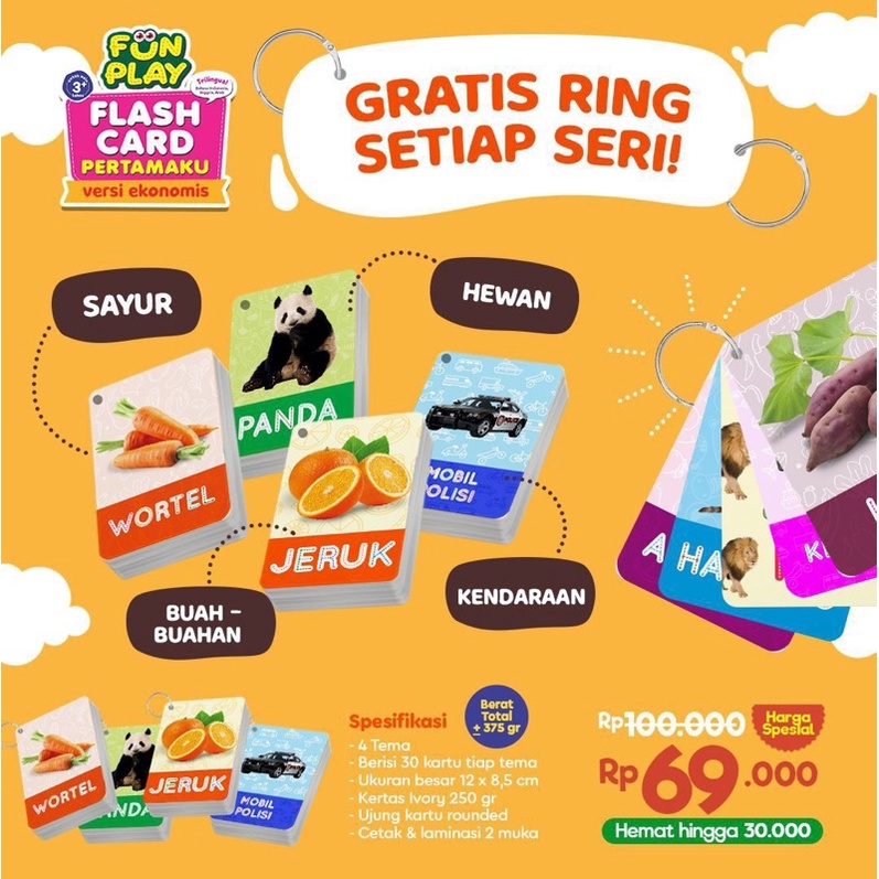 Jual FLASH CARD RING | Shopee Indonesia