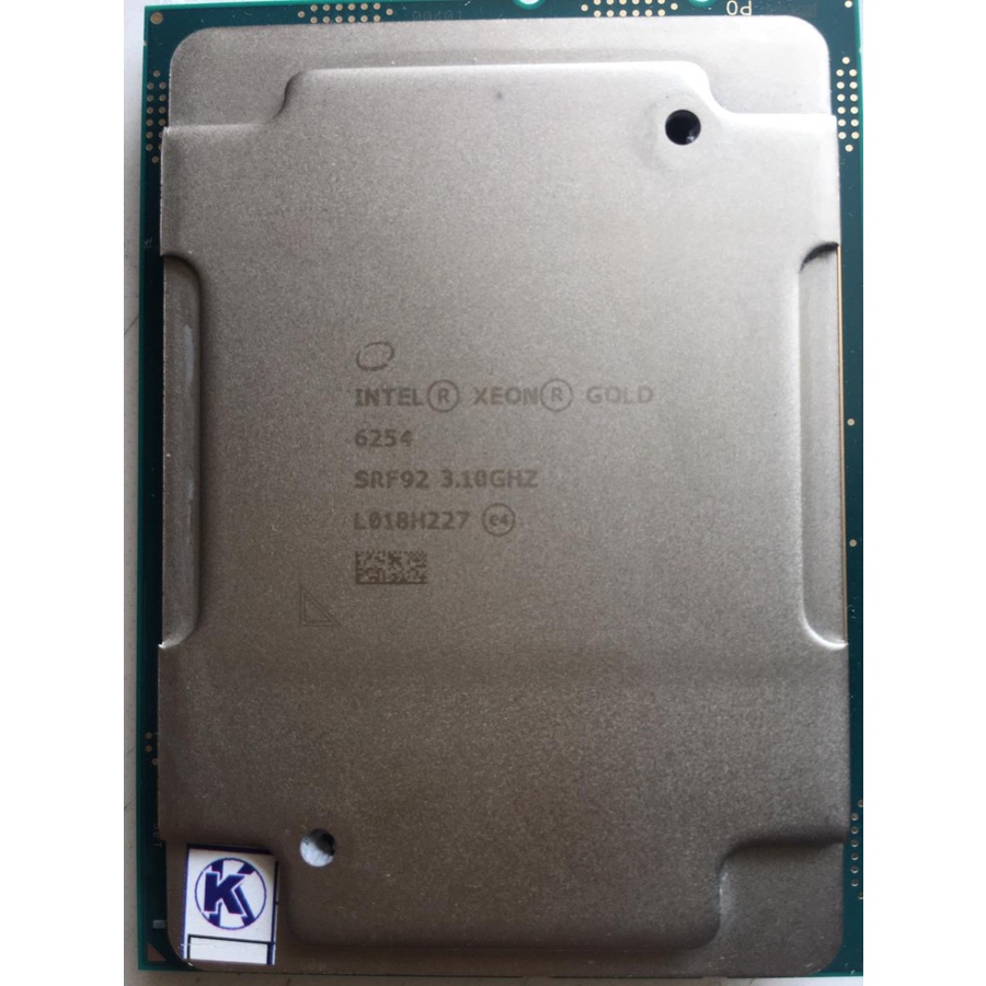 Jual INTEL XEON GOLD 6254 3.1GHZ 18 CORE 24.75M Cache SRF92 LGA3647 ...