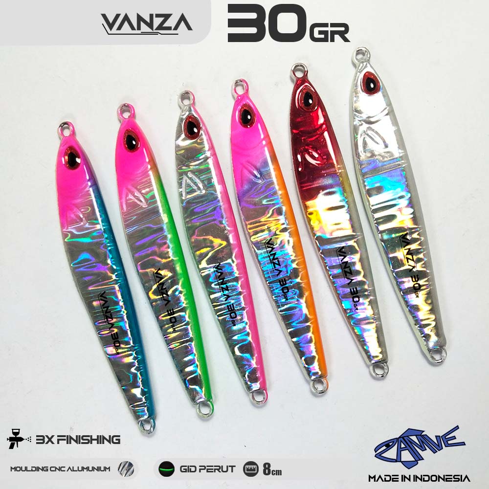 Jual Metal Jig Zamve Vanza 30Gr Metal Jig 30Gr Metal Jig 30Gram ...