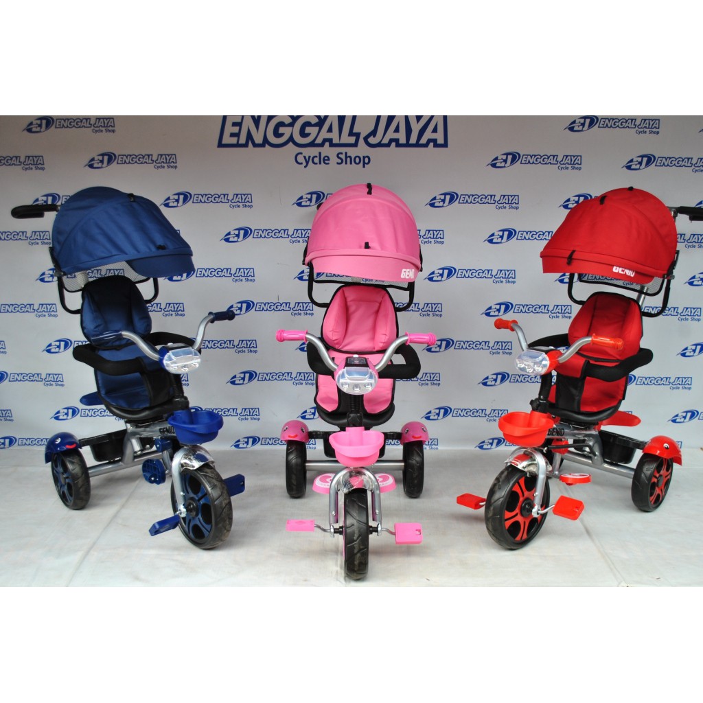Jual Sepeda Anak Roda Tiga Tricycle Genio - Stroller Anak Genio Baby ...