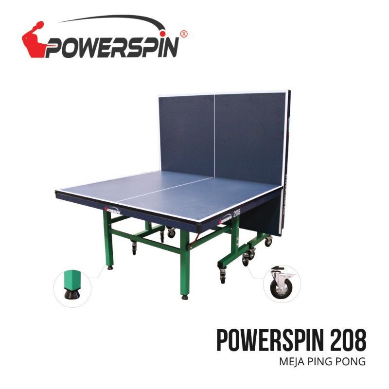 Jual Meja Pingpong / Pimpong / Tenis Meja POWER SPIN 208 ORIGINAL | Shopee Indonesia