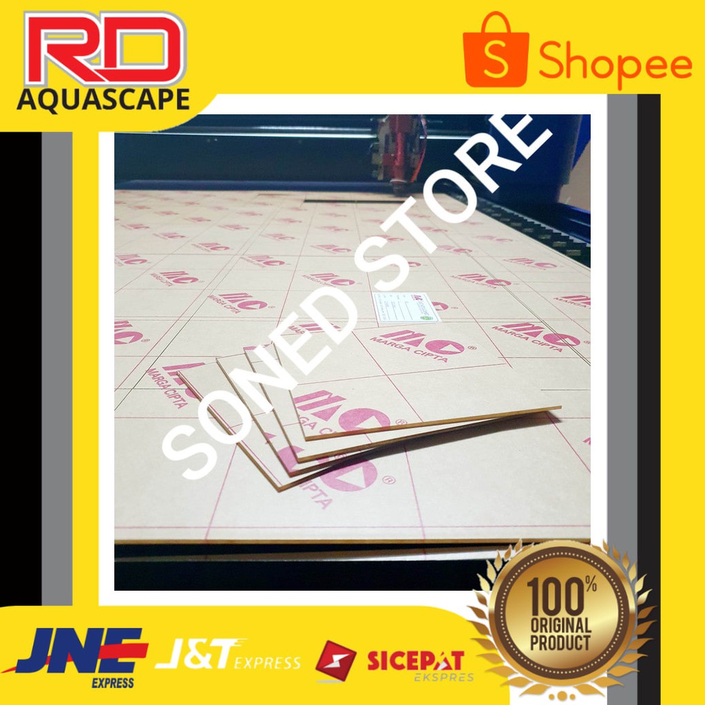 Jual Akrilik / Mika 2mm lembaran bening / clear dan warna - cutting ...