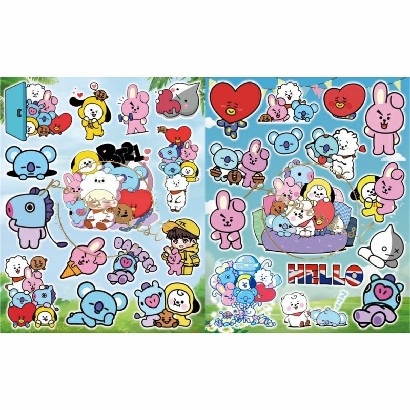 Jual Sticker BT21 - BT21 | Shopee Indonesia