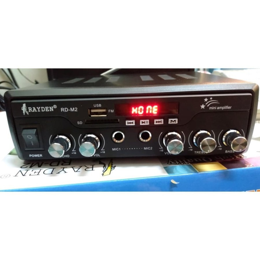 Jual Digital Player Power Amplifier HIFI Stereo Karaoke Rayden RD-M2 ...