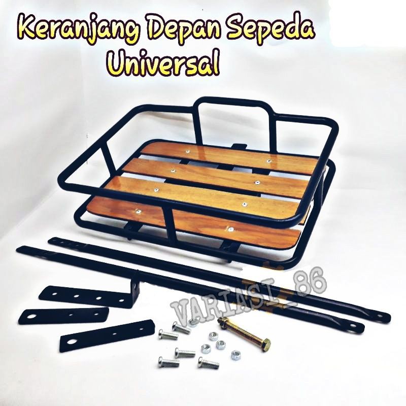 Jual rak depan keranjang front rack depan sepeda federal vintage ...