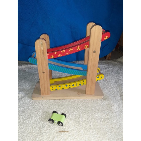 Jual 3 level ramp speeding car wooden | Shopee Indonesia