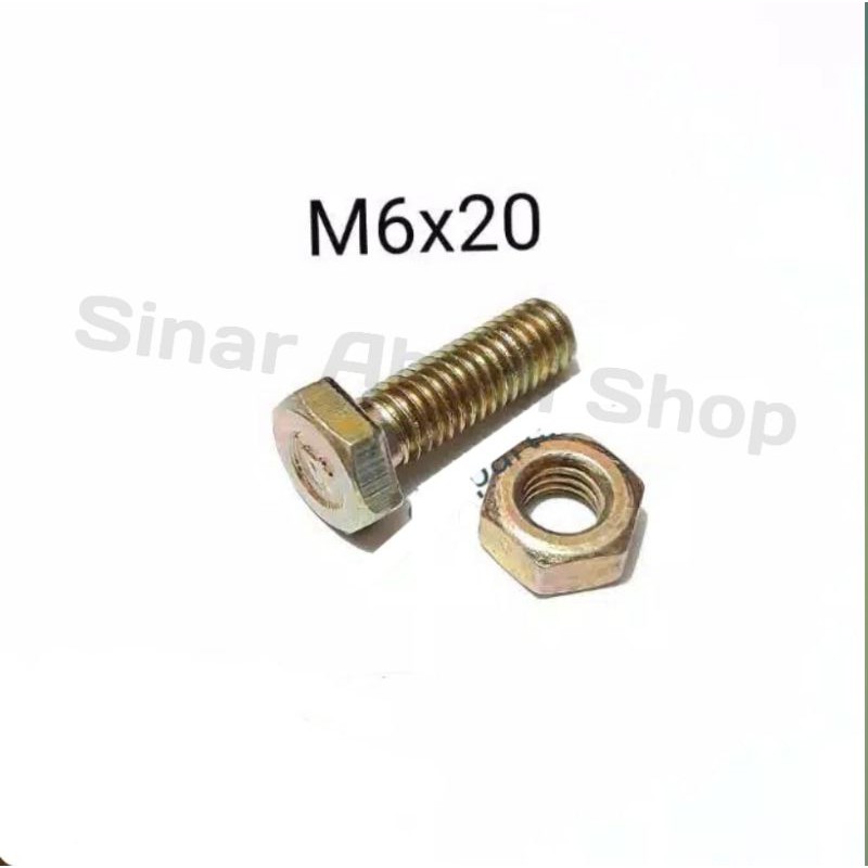 Jual BAUT 10 KUNCI 10 PILIH UKURAN DAN PANJANG | Shopee Indonesia