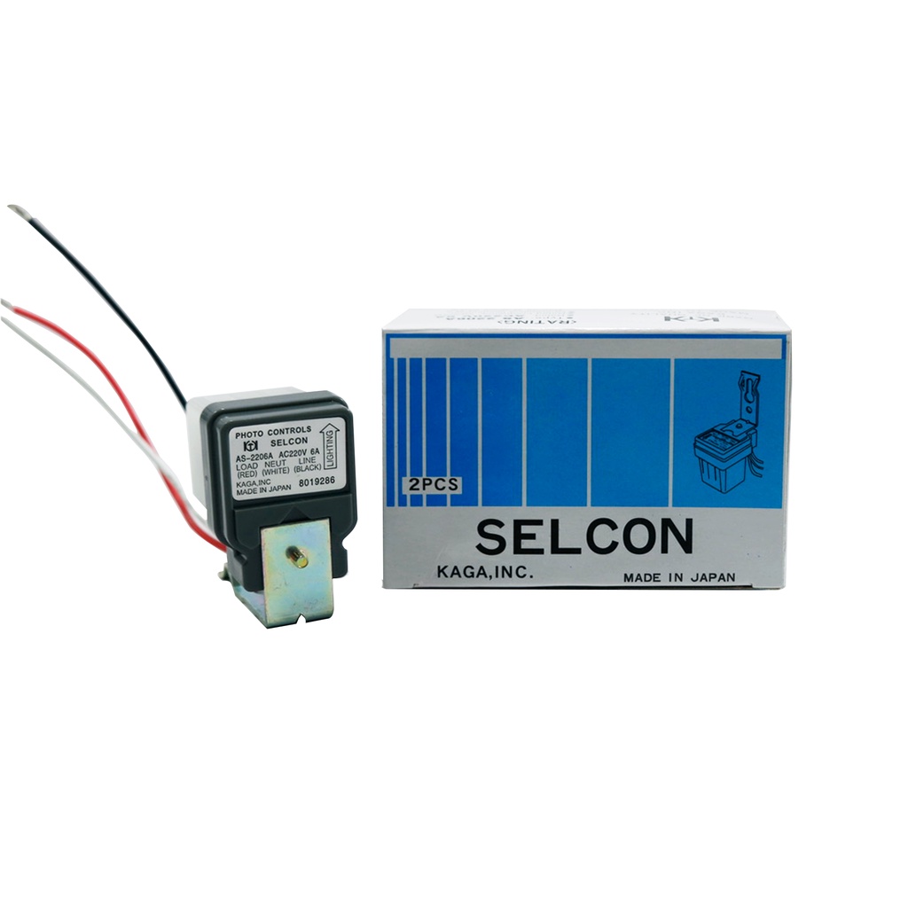 Jual PHOTOCELL SENSOR CAHAYA 6A SELCON / FOTOCELL / FOTOCELL PHOTO ...