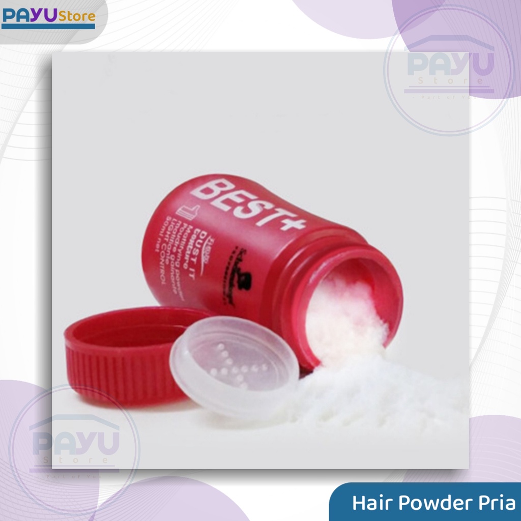 Jual [PY001] Hair Powder Pria 10g Cocok Semua Jenis Rambut | Shopee ...