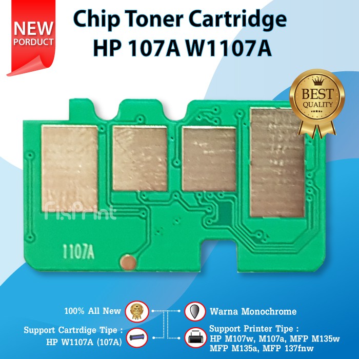 Jual Chip Toner Cartridge HP 107A W1107A 107 M135 M137 M135a M135w ...
