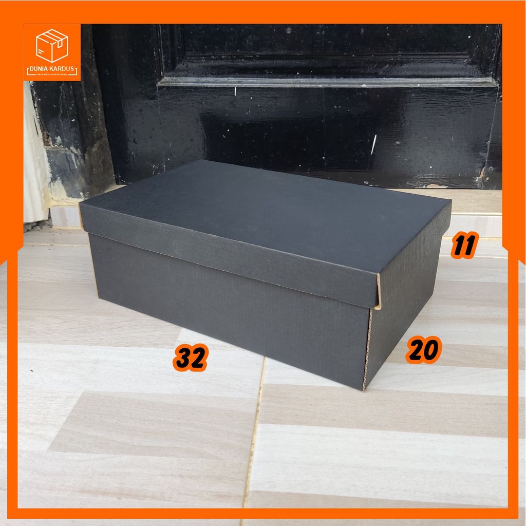Jual Kardus Sepatu top Bottom ukuran 32x20x11cm | DUS POLOS | DUS ...