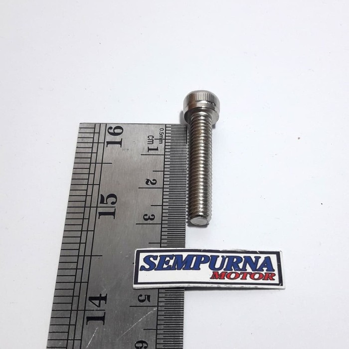 Jual Baut Baud L M6x30 Putih Galvanis | Shopee Indonesia