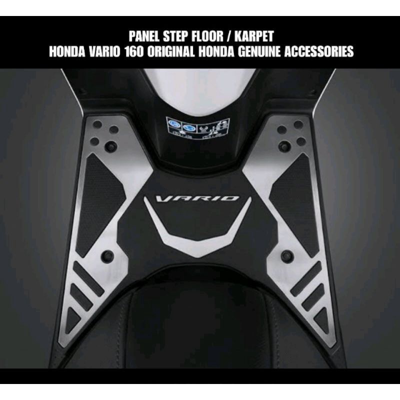 Jual Karpet Alas Pijakan Kaki Vario 160 Original Honda | Shopee Indonesia