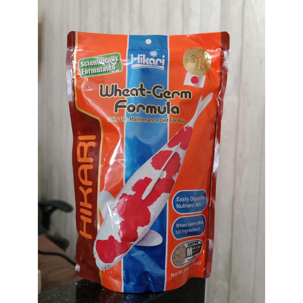 Jual Pakan Ikan Hikari Wheat-Germ Formula 500gr | Shopee Indonesia