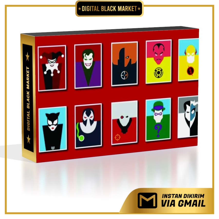 Jual Dc Cards Bundle - Vector Designs | Shopee Indonesia