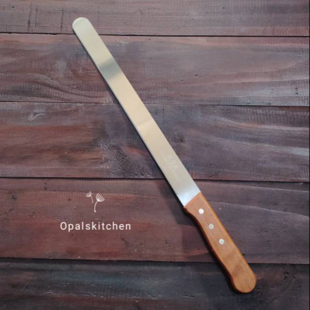 Jual 10 Inch Pisau Roti Cake Stainless Steel Panjang Wedding Knife ...