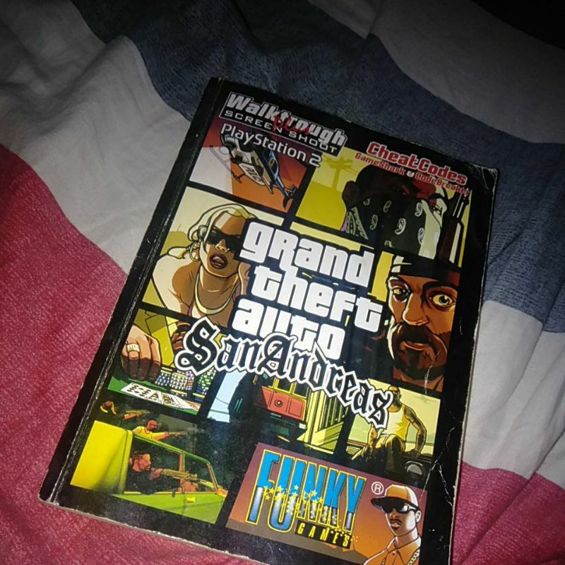 Jual buku panduan GTA SAN Andreas /ada cheat GTA SAN Andreas PS 2 ...