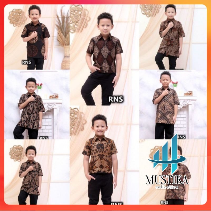 Jual Kemeja Batik Anak Baju Batik Anak-Baju Batik Anak Laki Laki Umur 2 ...