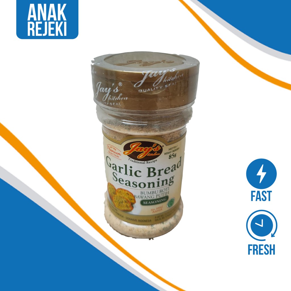 Jual Jay's Garlic Bread Seasoning 85gr - Jays Bumbu Roti Bawang Putih ...