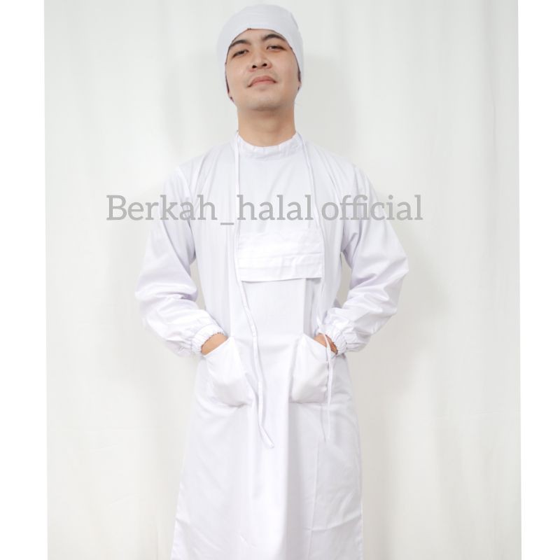 Jual H81Q APD / JUBAH OPERASI / SURGICAL GOWN / JAS LAB | Shopee Indonesia