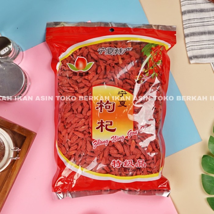 Jual GOJI BERRY PREMIUM QUALITY 500GRAM / GOJIBERRY KICHE KICHI KICIJIU ...