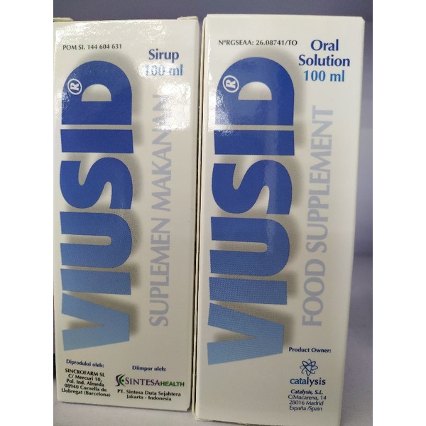 Jual VITAMIN VIUSID SYR 100ML | Shopee Indonesia