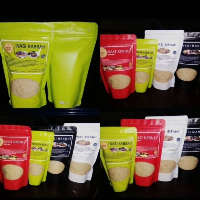 Jual Basmati INSTAN/makan arab/makanan instan/makanan diet/rendah ...