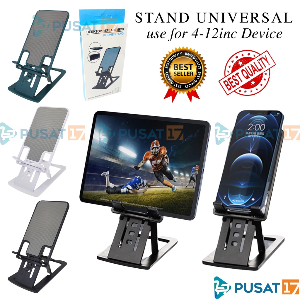 Jual PUSAT17 STAND HP UNIVERSAL / HOLDER HANDPHONE TAB TABLET IPAD ...