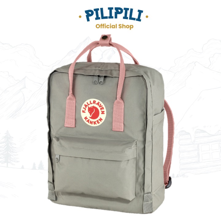 Jual Fjallraven Kanken Classic Fog - Pink | Shopee Indonesia