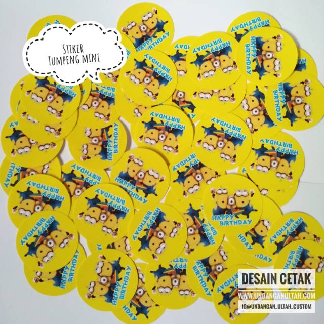 Jual Stiker tumpeng mini dan backdrop | Shopee Indonesia