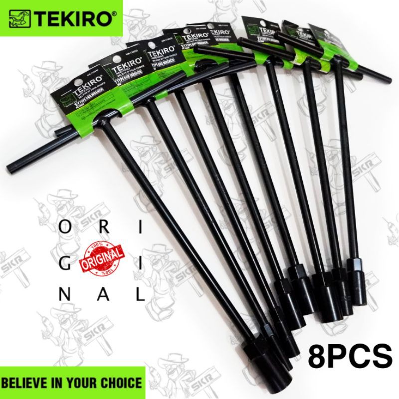Jual Satu set kunci sock T tekiro 8pcs | Shopee Indonesia