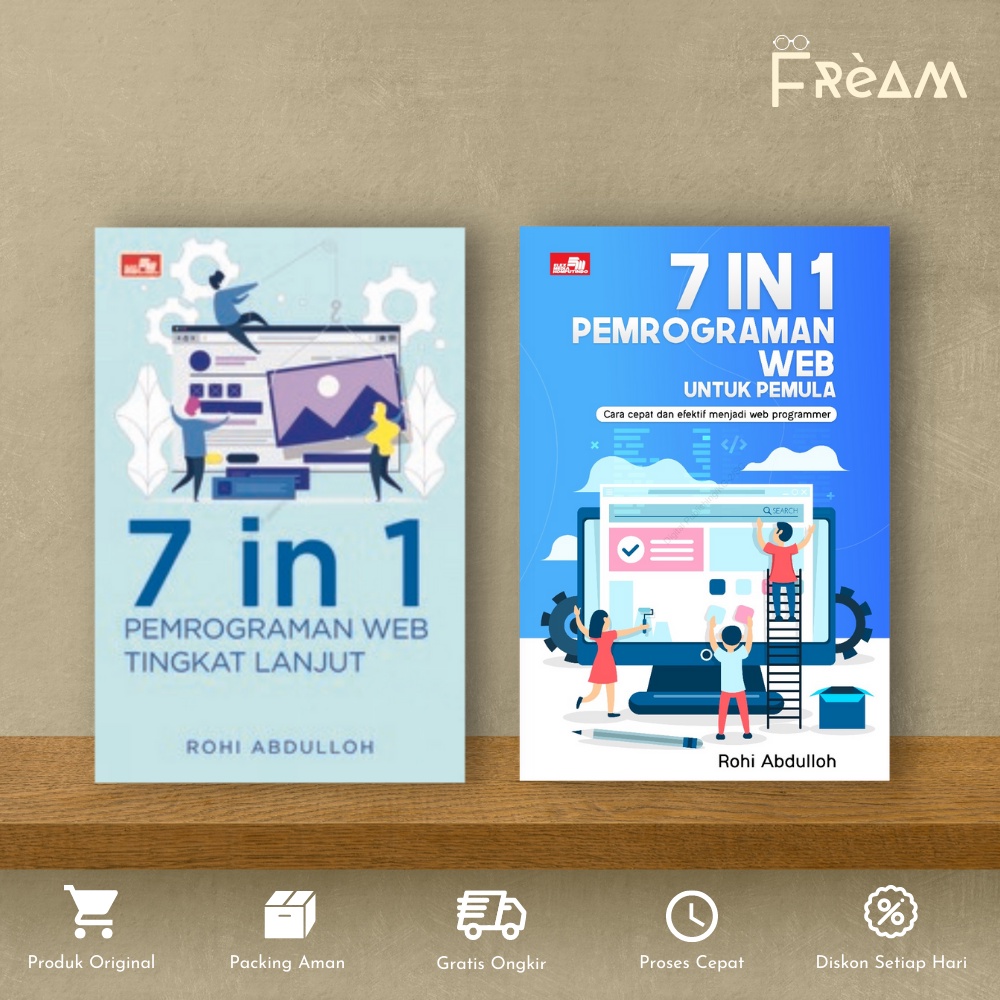 Jual Buku Komputer 7 in 1 Pemrograman Web untuk Pemula | 7 in 1 ...