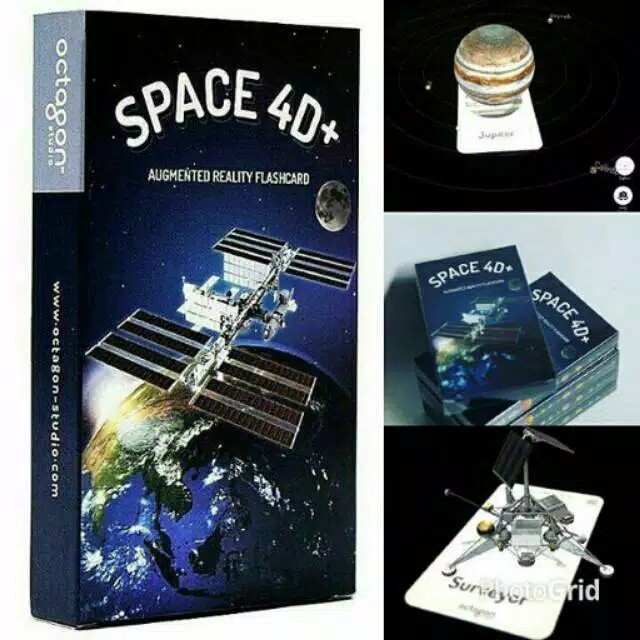 Jual KARTU SPACE 4D+ MAINAN EDUKATIF FLASH CARD EDUKASI SISTIM TATA ...