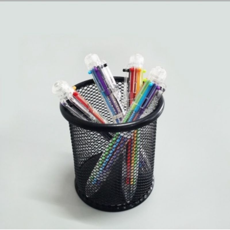 Jual Pulpen 6 warna Transparan / Pena Bolpoin Pen | Shopee Indonesia
