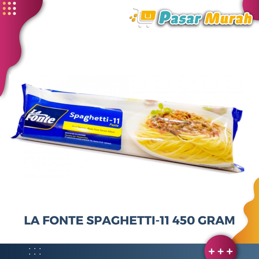 Jual La Fonte Spaghetti-11 450 Gram | Shopee Indonesia