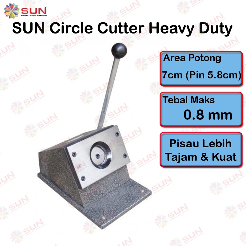 Jual CIRCLE CUTTER Pemotong Bentuk Lingkaran diameter 7cm | Shopee ...