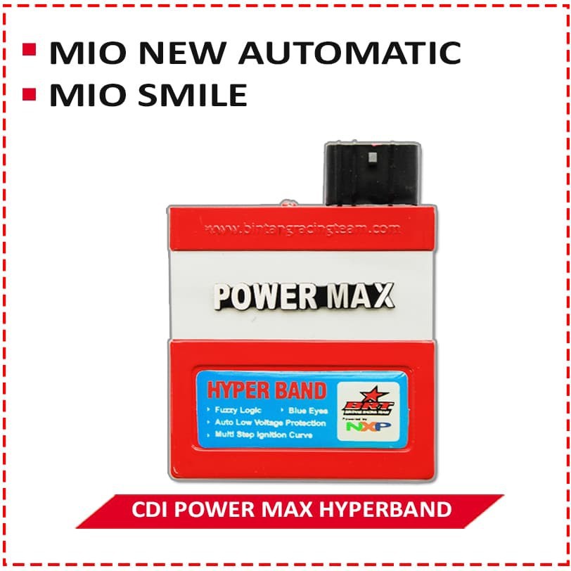 Jual CDI POWERMAX HYPERBAND (MIO NEW AUTOMATIC, MIO SMILE) | Shopee ...