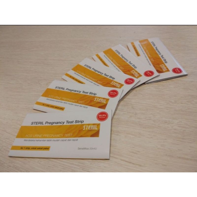 Jual Steril Pregnancy Pack - Test Hamil - Test Pack - per Strip ...