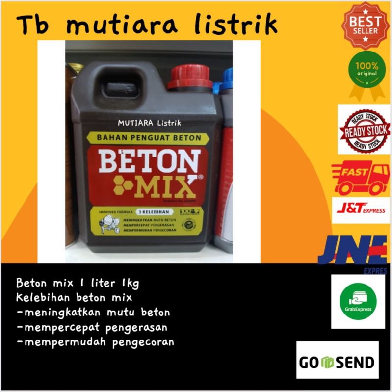 Jual Beton Mix Betonmix Obat Cor Pengeras Beton Campuran Semen 1kg ...