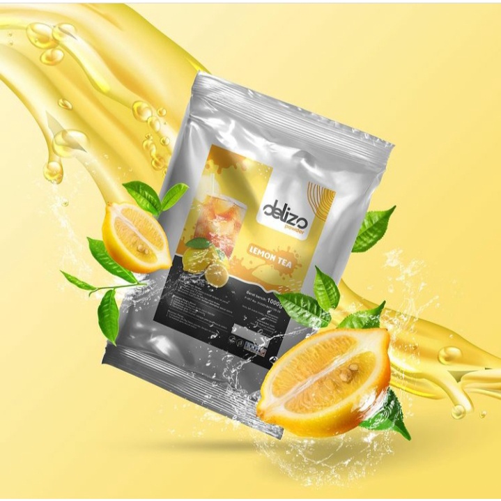 Jual DELIZO LEMON TEA 500G | Shopee Indonesia