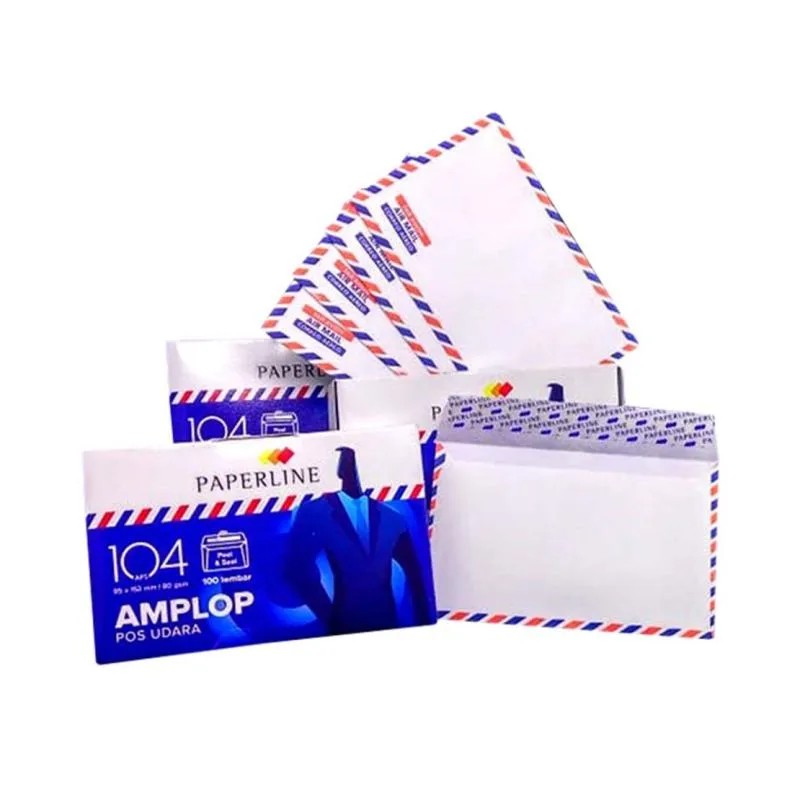 Jual AMPLOP PUTIH PAPERLINE 104 APS ISI 100PCS | Shopee Indonesia