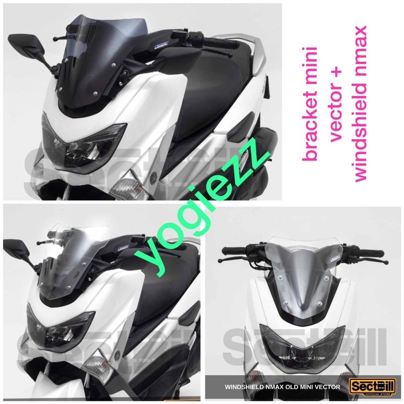 Jual Winshield nmax mini vector visor yamaha nmax mini vector ...