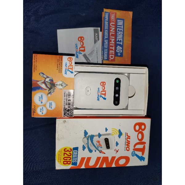 Jual modem bolt juno unlock fullset | Shopee Indonesia