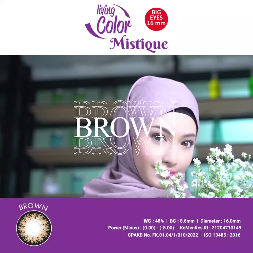 Jual Living Color Mistique Softlens - MINUS & NORMAL by Irislab ...