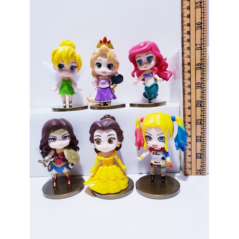 Jual Jual Figure princess dc disney ariel harley quinn set Murah ...