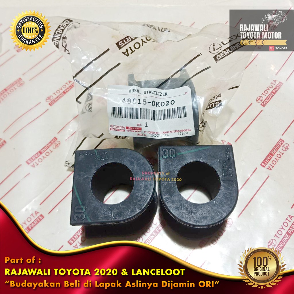 Jual Karet Roti Stabil Depan Fortuner & Innova 2005-2015 Stabilizer ...
